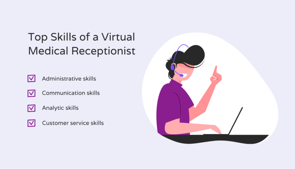 Top Skills of a Virtual Medical Receptionist - Hello Rache